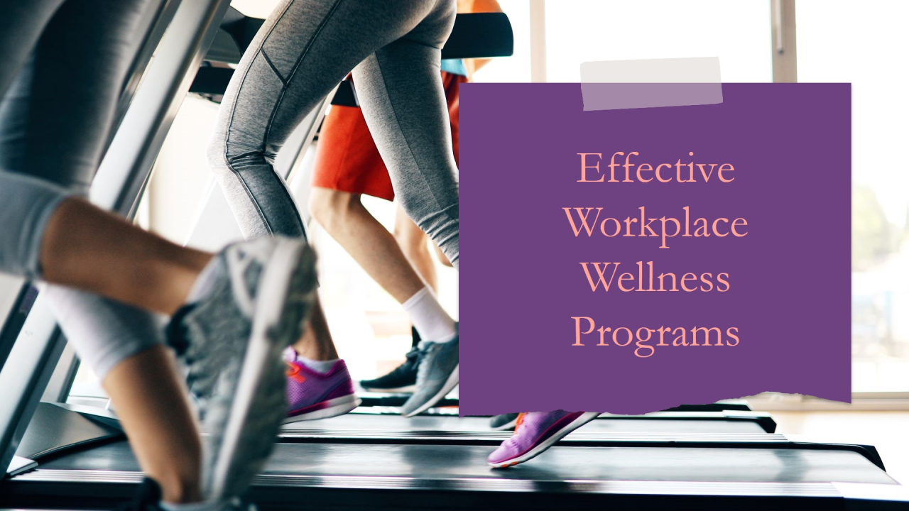Designing Effective Workplace Wellness Programs Designing Effective Workplace Wellness Programs