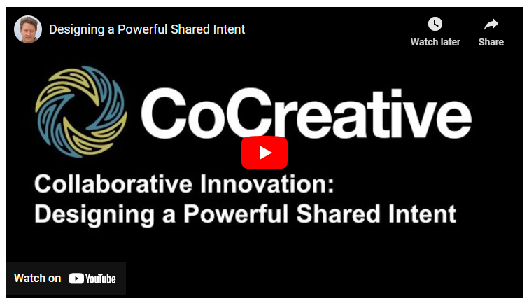 Designing a Powerful Shared Intent Designing a Powerful Shared Intent