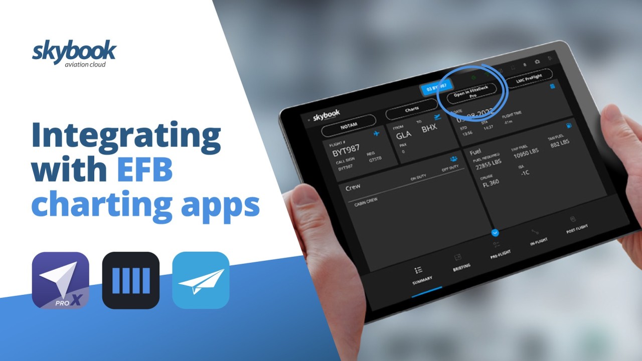 Integrating with EFB charting apps Integrating with EFB charting apps