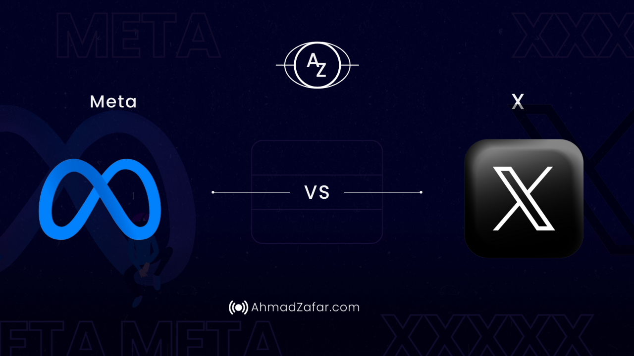 Meta vs X: The Battle of Tech Titans Meta vs X: The Battle of Tech Titans