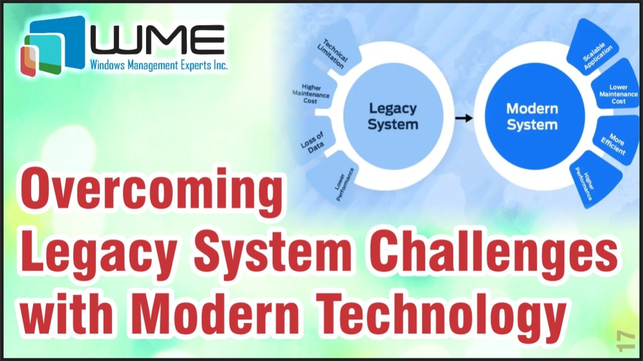 Overcoming Legacy System Challenges with Modern Technology Overcoming Legacy System Challenges with Modern Technology