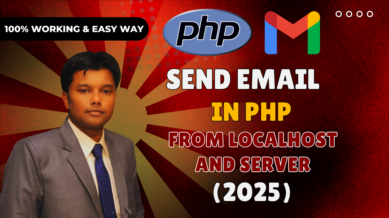 Sending Email in PHP | 100% Working Sending Email in PHP | 100% Working