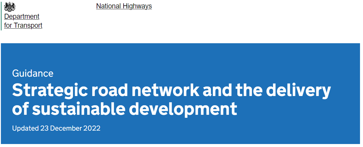 Review of National Highways' Updated Circular 02/2013 Review of National Highways' Updated Circular 02/2013