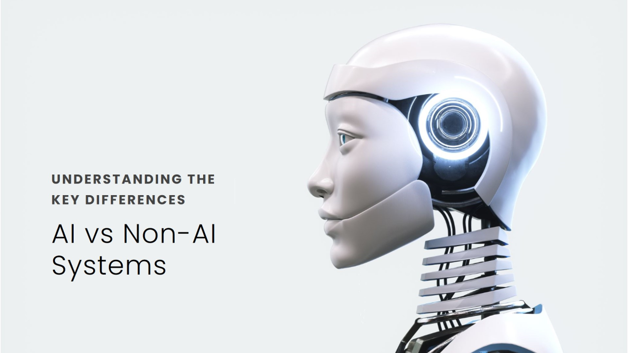 Understanding the Differences between AI and Non-AI Systems Understanding the Differences between AI and Non-AI Systems