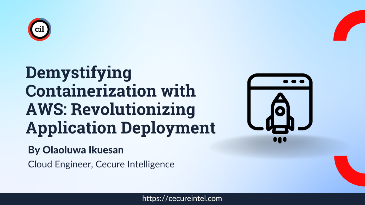 Demystifying Containerization with AWS: Revolutionizing Application ... Demystifying Containerization with AWS: Revolutionizing Application ...