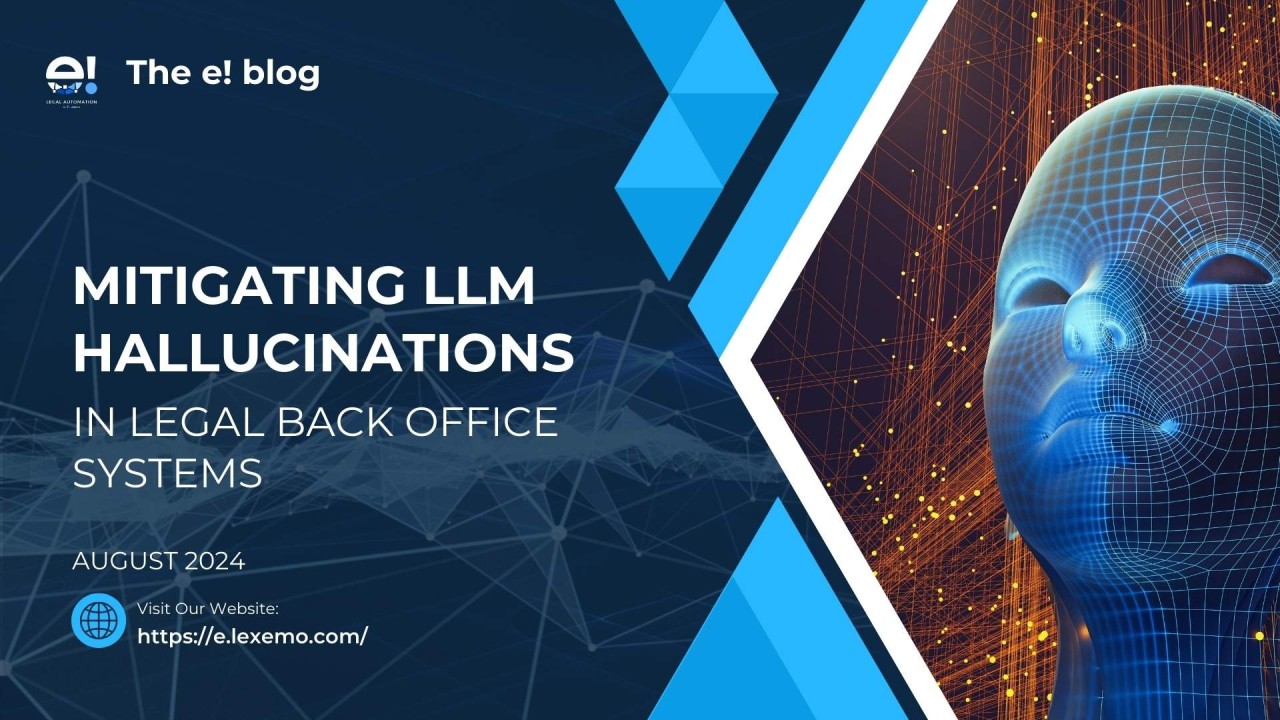 Mitigating LLM Hallucinations in Legal Back Office Systems Mitigating LLM Hallucinations in Legal Back Office Systems