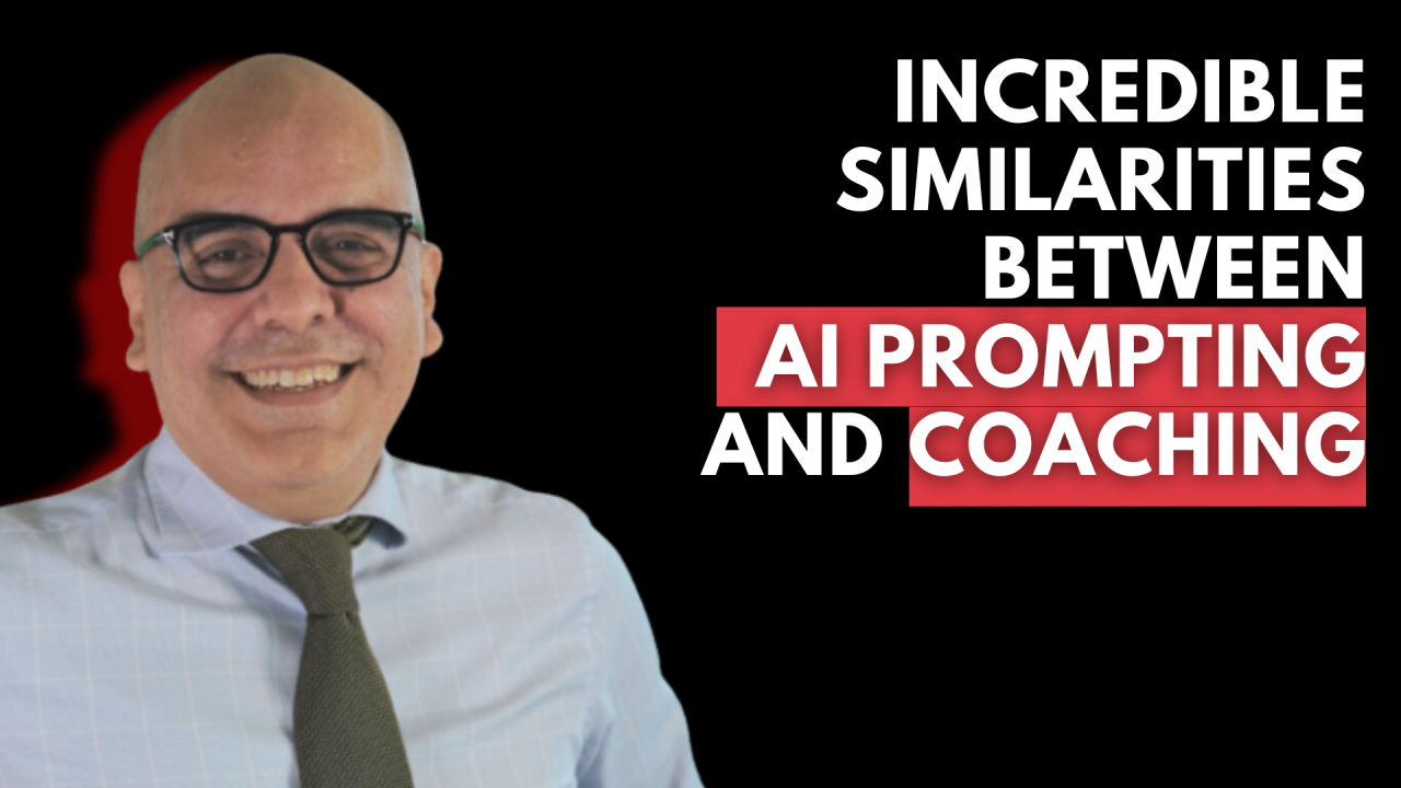 Similarities Between AI Prompting and Coaching Similarities Between AI Prompting and Coaching