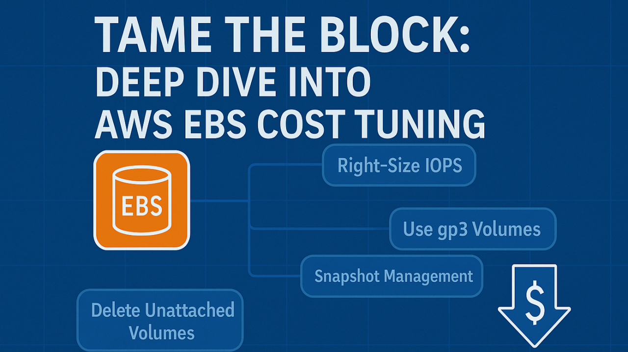 EBS volumes draining your AWS budget? You’re not alone. EBS volumes draining your AWS budget? You’re not alone.