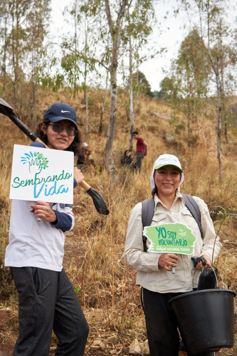 CBN Impulsa Proyecto 'Sembrando Vida' en Parque Tunari CBN Impulsa Proyecto 'Sembrando Vida' en Parque Tunari