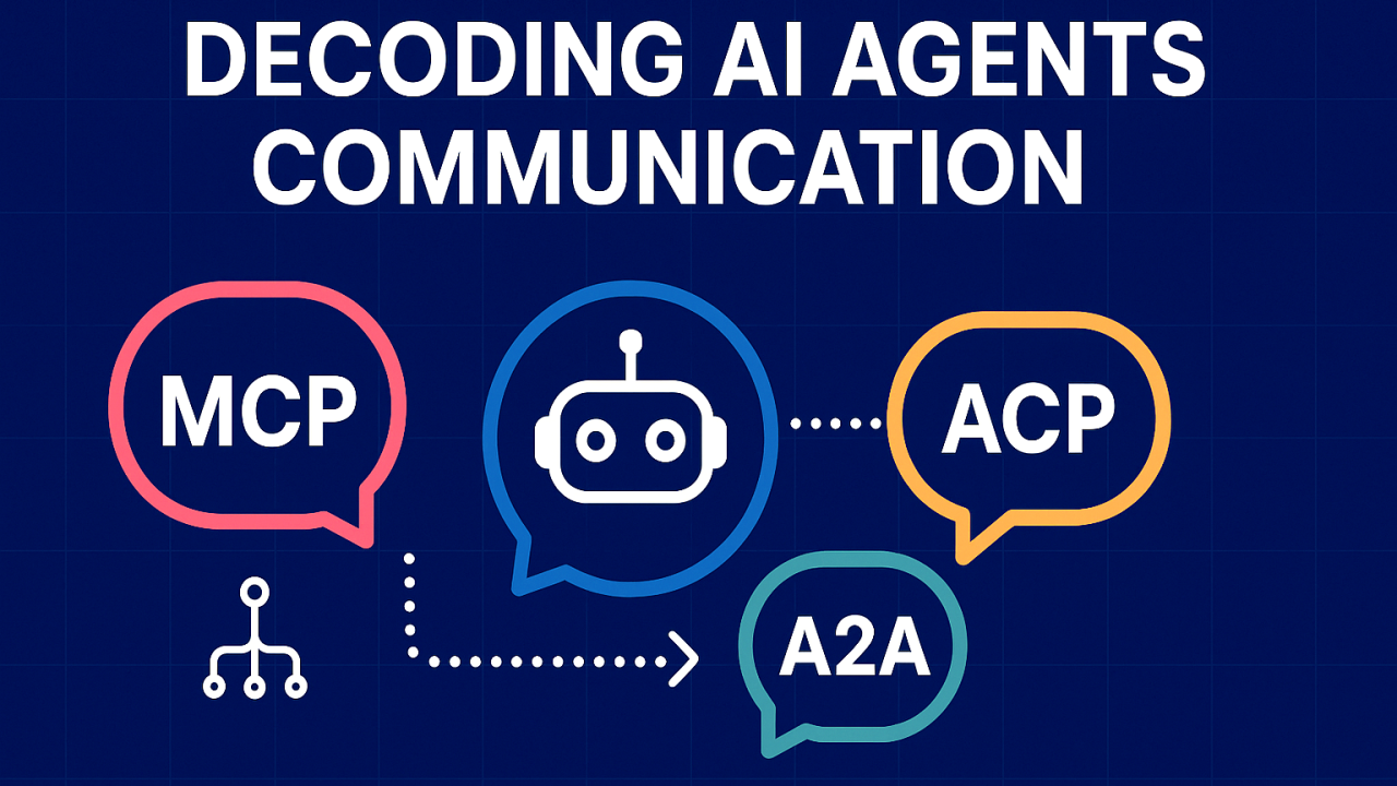 Decoding AI Agent Communication: MCP, A2A, and ACP Decoding AI Agent Communication: MCP, A2A, and ACP
