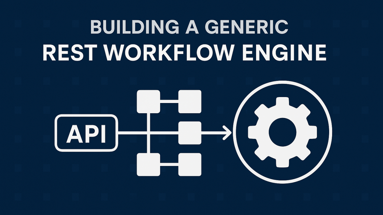 🚀 How to Build a Generic REST Workflow Engine — A Scalable Approach ... 🚀 How to Build a Generic REST Workflow Engine — A Scalable Approach ...