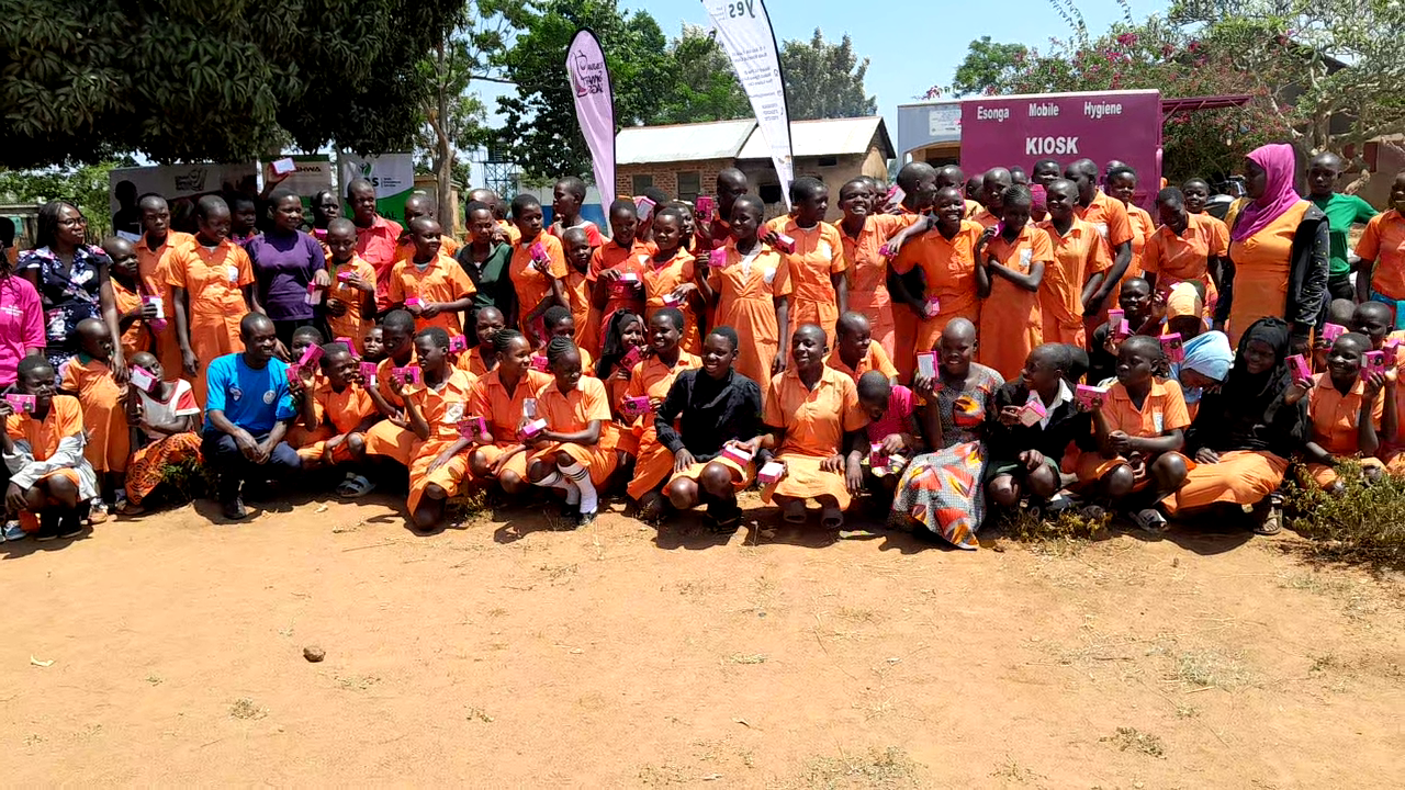 Esonga NGO Supports Busia Girls With Sanitary Pads, School Bags | COU ... Esonga NGO Supports Busia Girls With Sanitary Pads, School Bags | COU ...