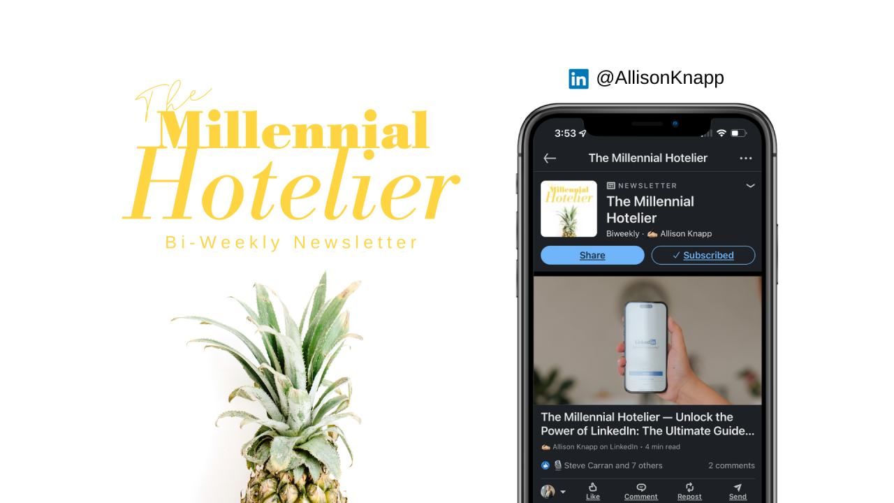 The Millennial Hotelier — Unlock the Power of LinkedIn: The Ultimate ... The Millennial Hotelier — Unlock the Power of LinkedIn: The Ultimate ...