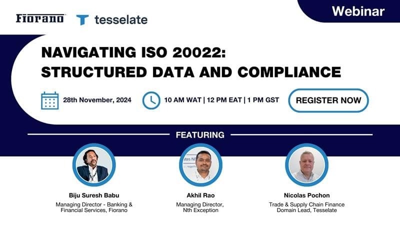 Navigating ISO 20022: Structured Data and Compliance Webinar ... Navigating ISO 20022: Structured Data and Compliance Webinar ...