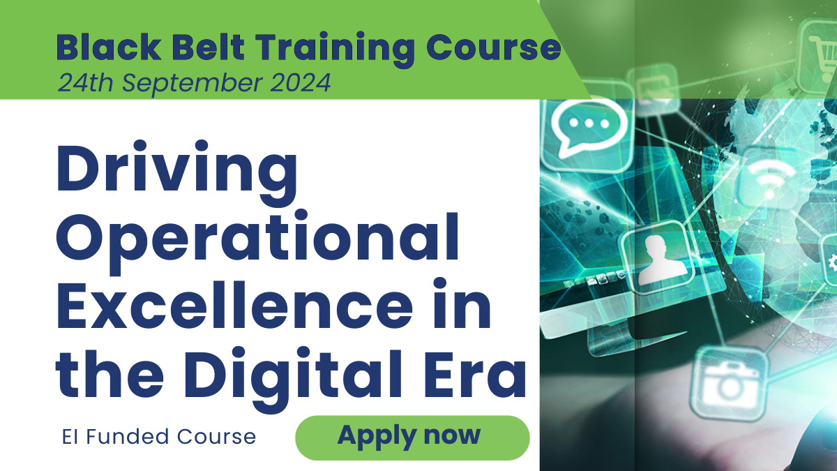 Achieving Operational Excellence Through Black Belt Training Achieving Operational Excellence Through Black Belt Training