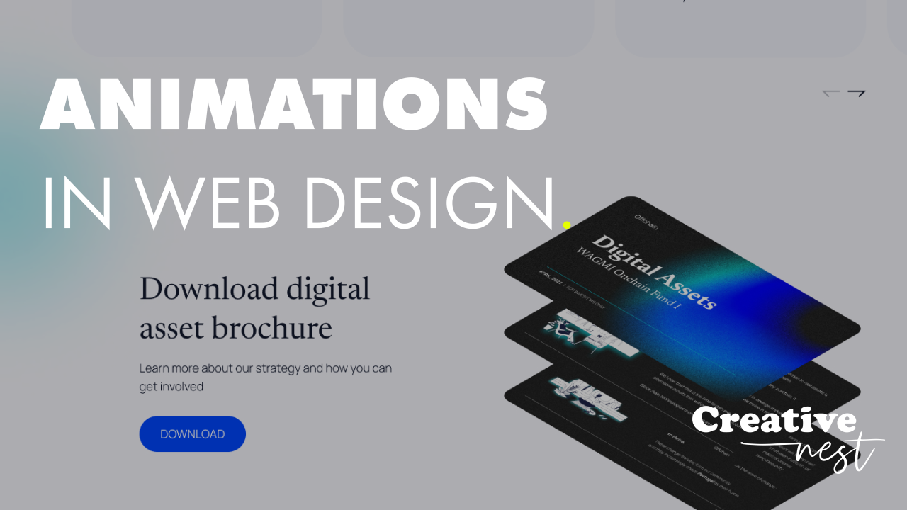 Enhancing User Experience: The Power of Animations in Web Design Enhancing User Experience: The Power of Animations in Web Design