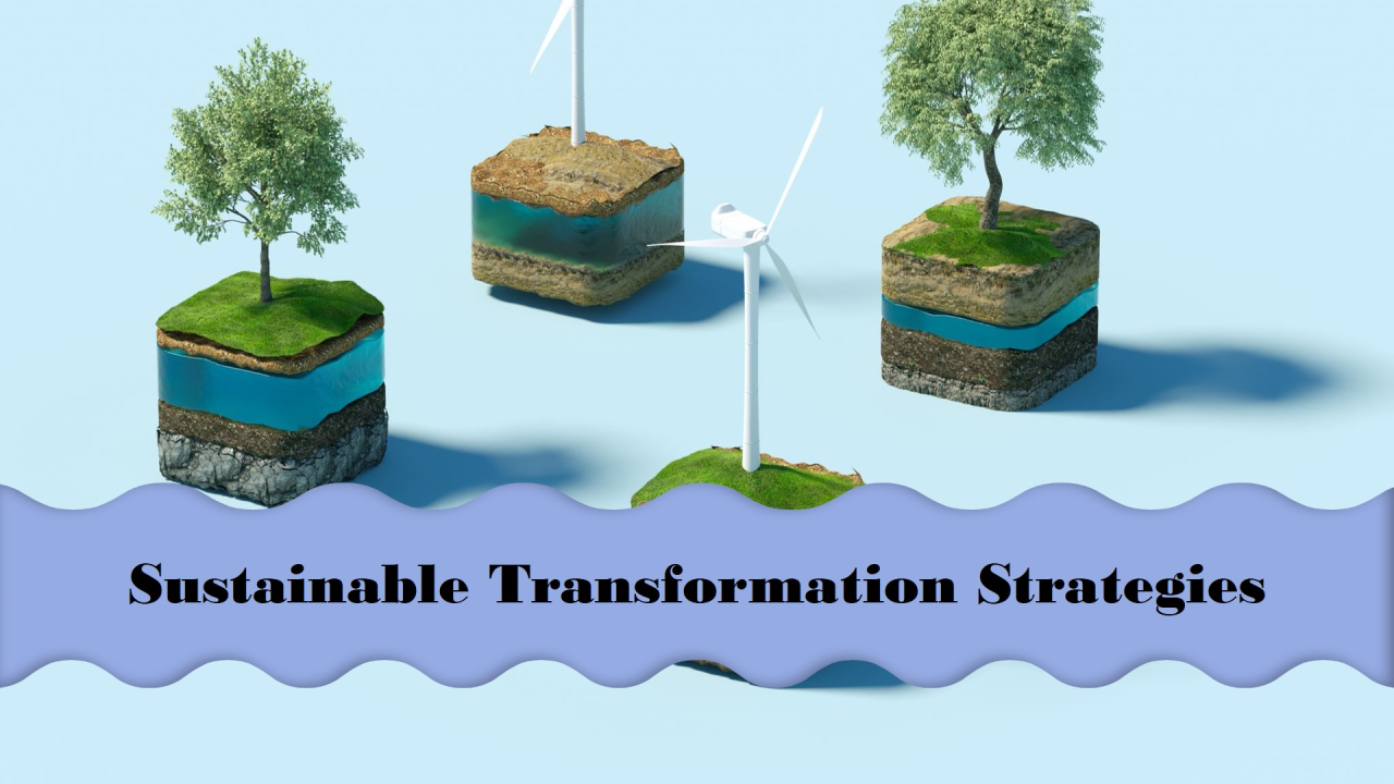 From Theory to Practice: Implementing Sustainable Transformation Strategies From Theory to Practice: Implementing Sustainable Transformation Strategies
