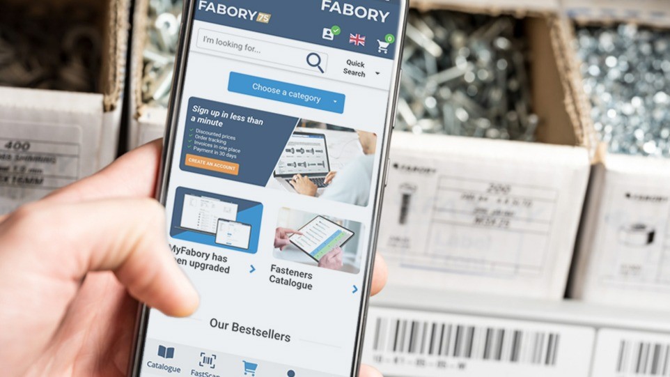 Streamline Your Ordering Process with the Fabory App Streamline Your Ordering Process with the Fabory App