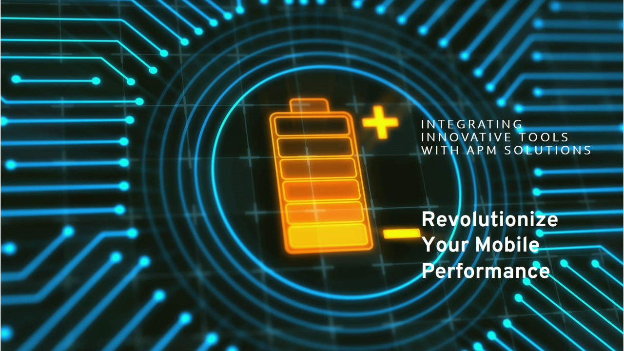 Integrating innovative mobile performance tools with traditional ... Integrating innovative mobile performance tools with traditional ...