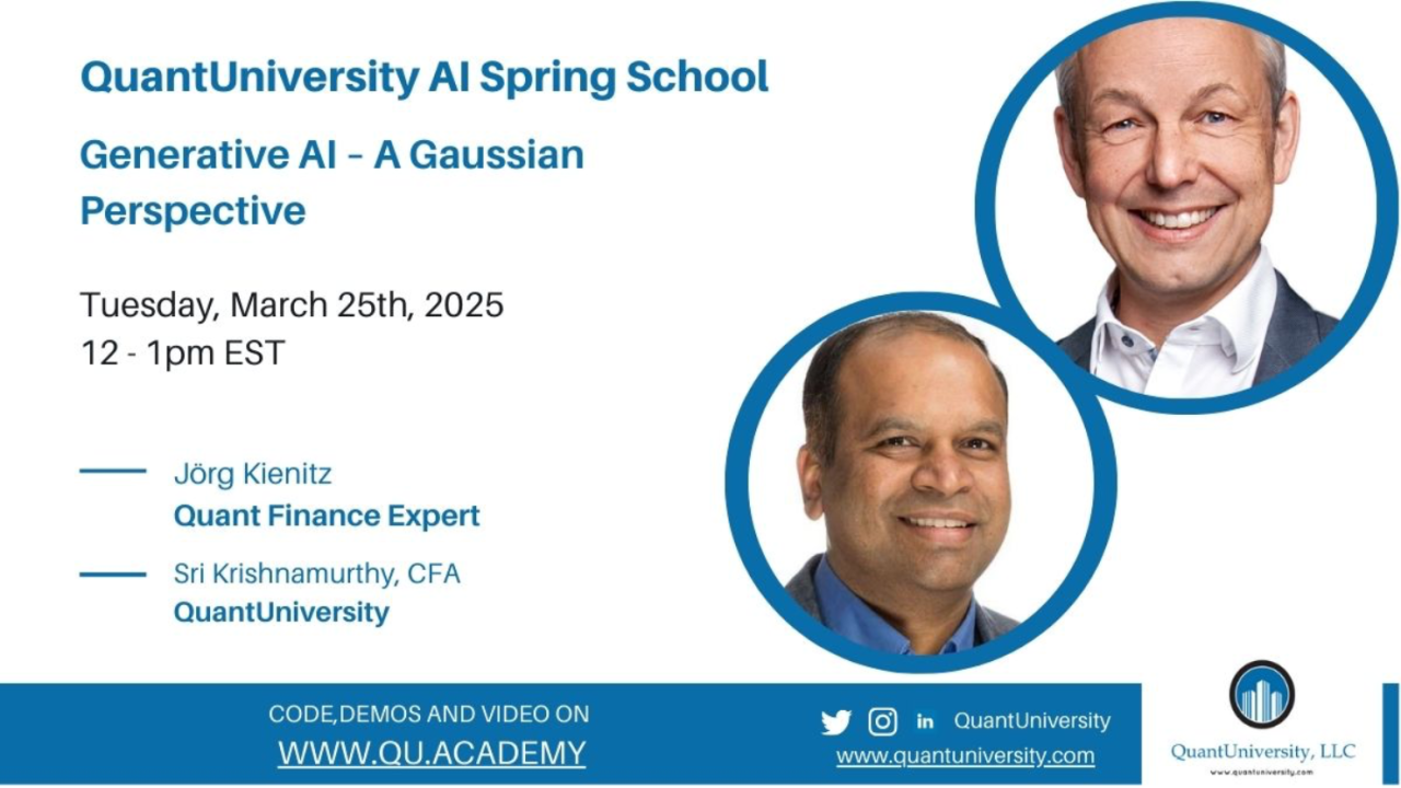 GenAI in Quant Finance: Leveraging Gaussian Methods for Powerful ... GenAI in Quant Finance: Leveraging Gaussian Methods for Powerful ...