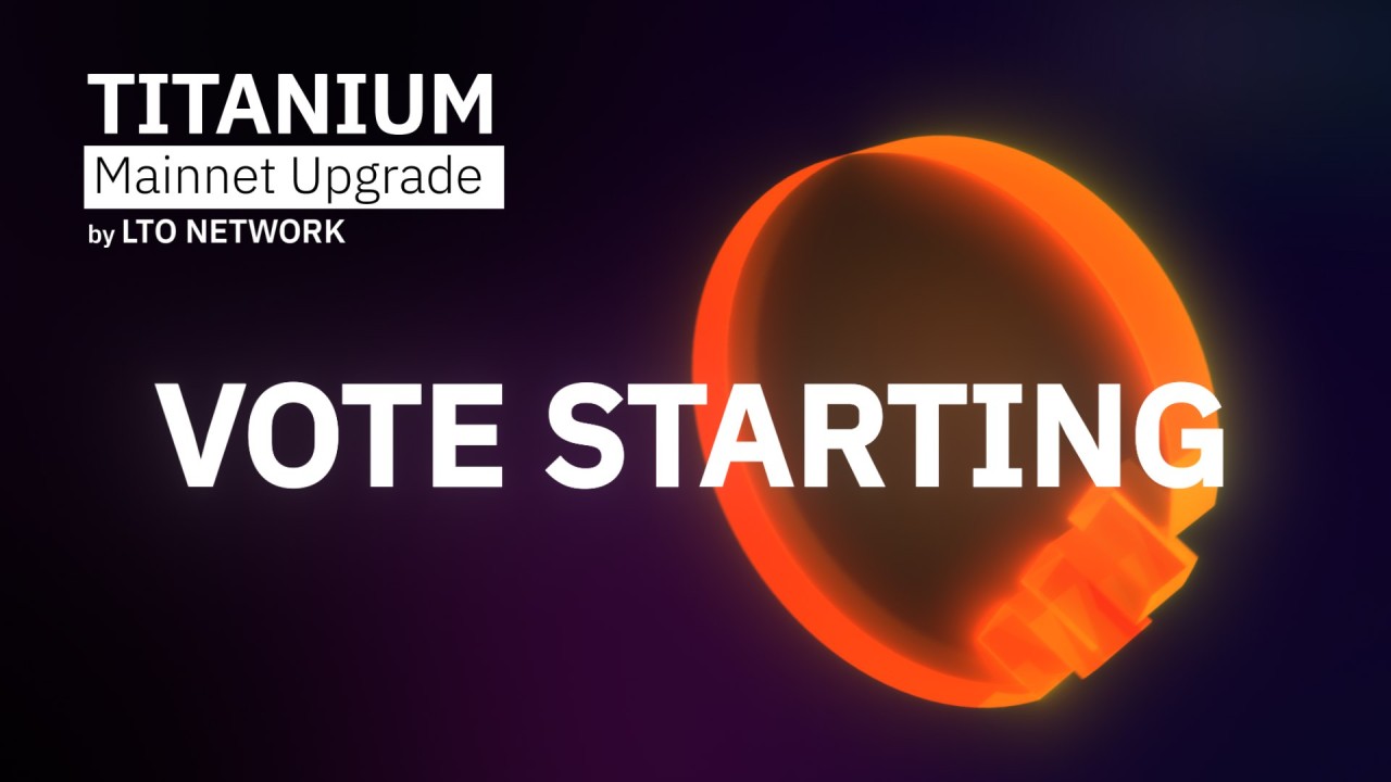 Titanium Mainnet Upgrade Titanium Mainnet Upgrade