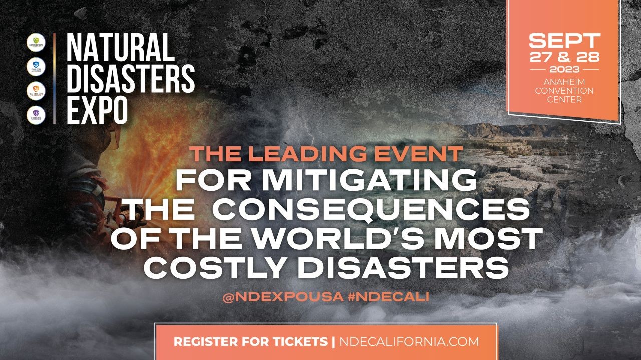 Announcing our next edition of the Natural Disasters Expo... Announcing our next edition of the Natural Disasters Expo...