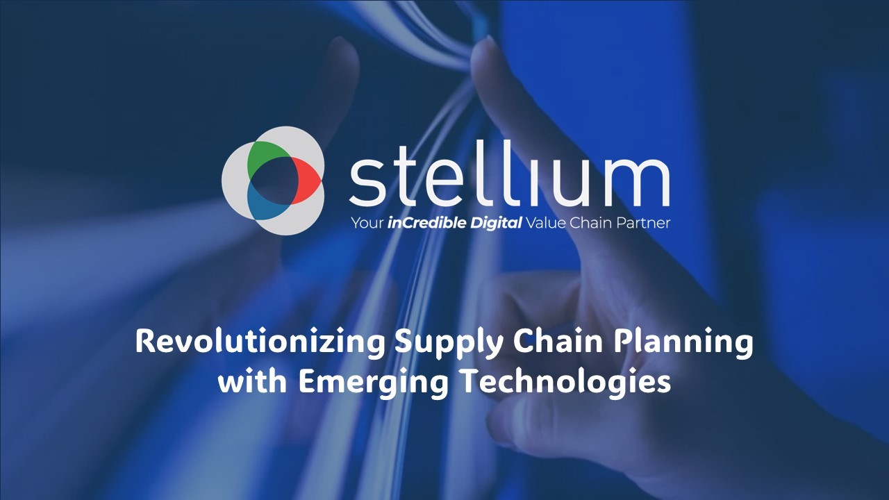 Revolutionizing Supply Chain Planning with Emerging Technologies Revolutionizing Supply Chain Planning with Emerging Technologies