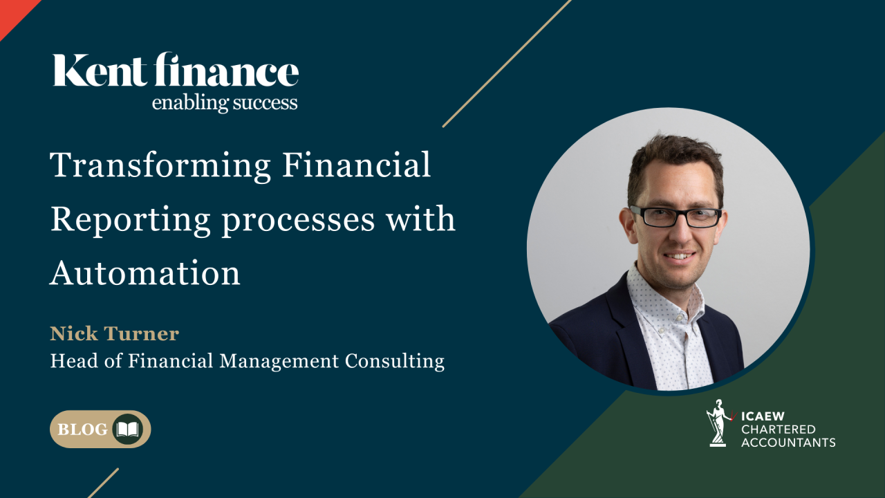 Transforming Financial Reporting Processes with Automation Transforming Financial Reporting Processes with Automation