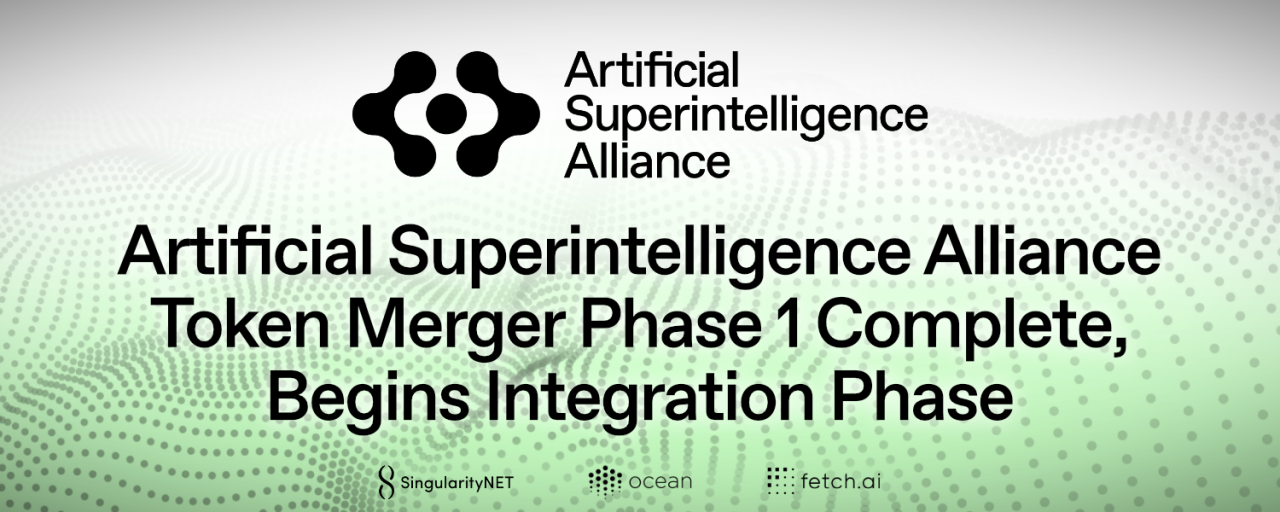 Artificial Superintelligence Alliance Token Merger Phase 1 Complete ... Artificial Superintelligence Alliance Token Merger Phase 1 Complete ...