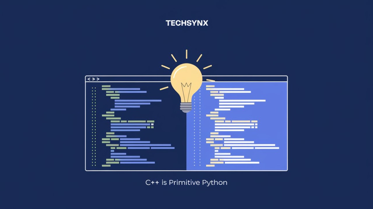 C++ is Primitive Python C++ is Primitive Python