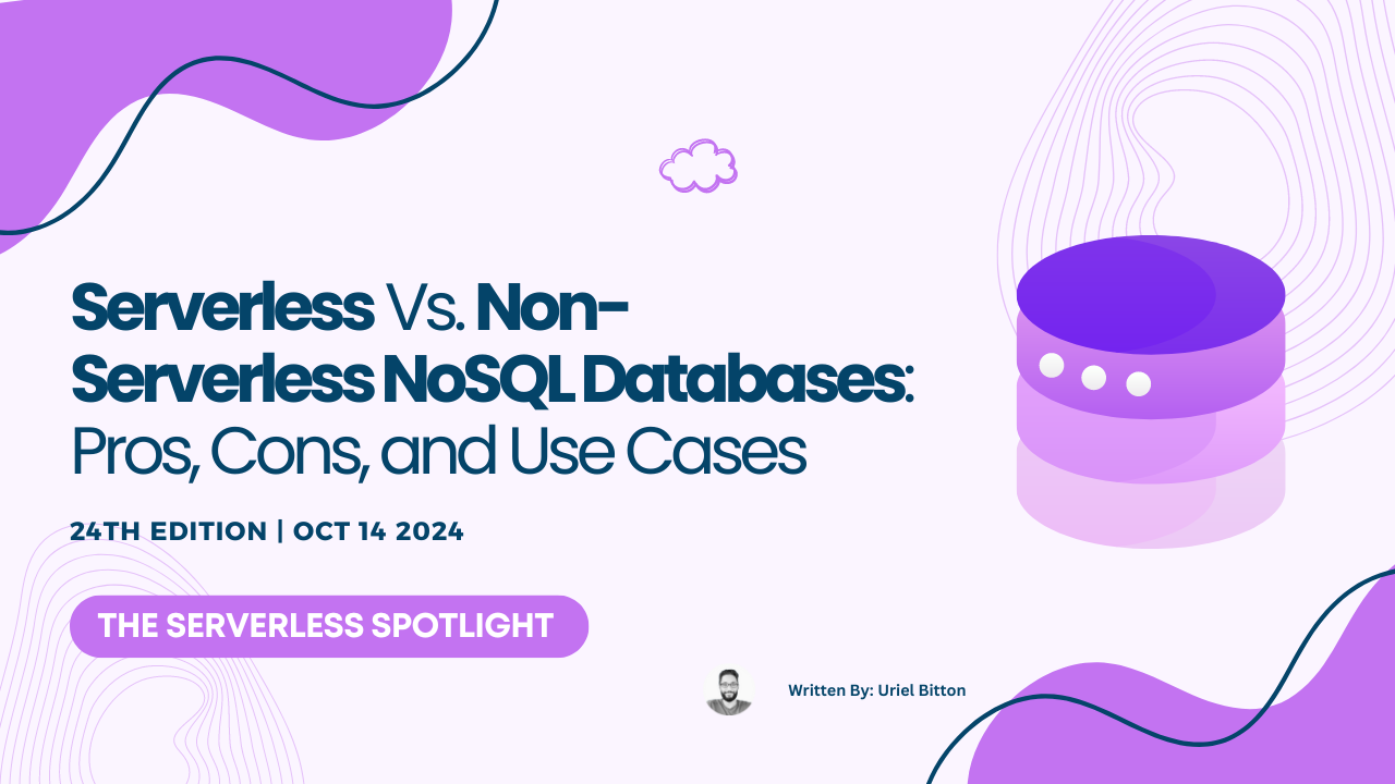Understanding the Differences Between Serverless and Non-Serverless ... Understanding the Differences Between Serverless and Non-Serverless ...