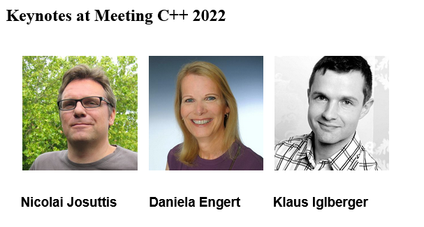 Meeting C++ videos: Keynotes, AMAs and more... Meeting C++ videos: Keynotes, AMAs and more...