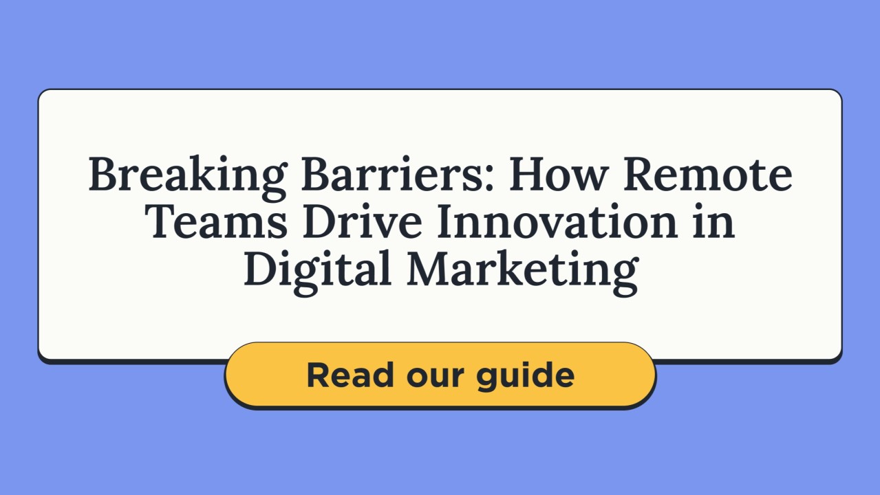 Unleashing Creativity: How Remote Teams Are Revolutionizing Digital ... Unleashing Creativity: How Remote Teams Are Revolutionizing Digital ...