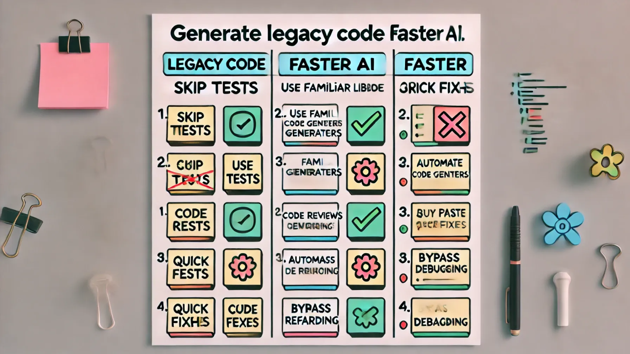 How to Write Legacy Code Faster with AI How to Write Legacy Code Faster with AI