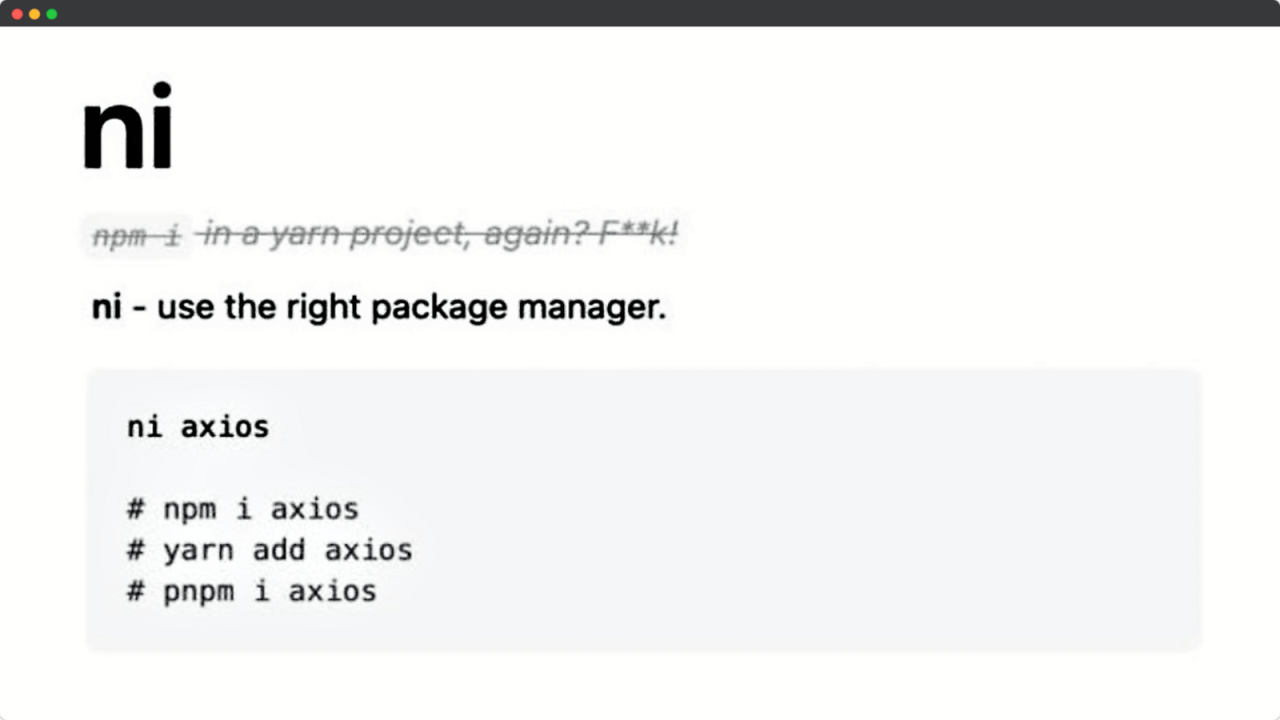 Use the right package manager | Kazim Kayhan Use the right package manager | Kazim Kayhan