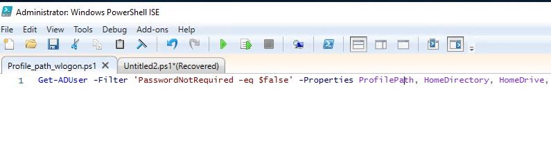 PowerShell to get user home directory, Home Drive, Last Logon and ... PowerShell to get user home directory, Home Drive, Last Logon and ...