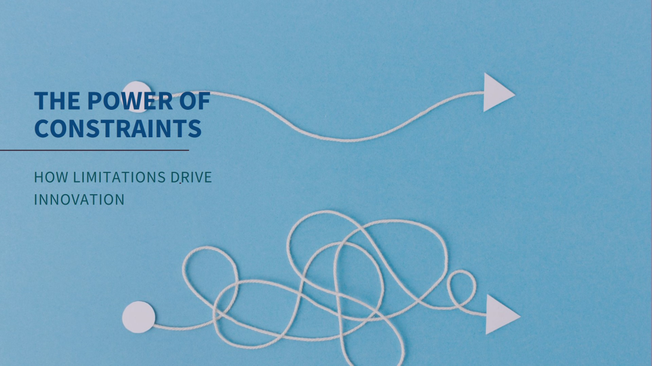 The Gift of Limitations: How Constraints Drive Breakthroughs in Innovation The Gift of Limitations: How Constraints Drive Breakthroughs in Innovation