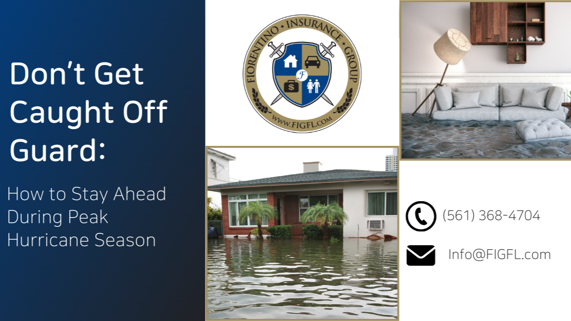 Don’t Get Caught Off Guard: How to Stay Ahead During Peak Hurricane Season Don’t Get Caught Off Guard: How to Stay Ahead During Peak Hurricane Season