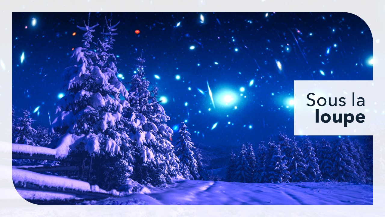 Sous la loupe : l’amas de galaxies du « sapin de Noël Sous la loupe : l’amas de galaxies du « sapin de Noël