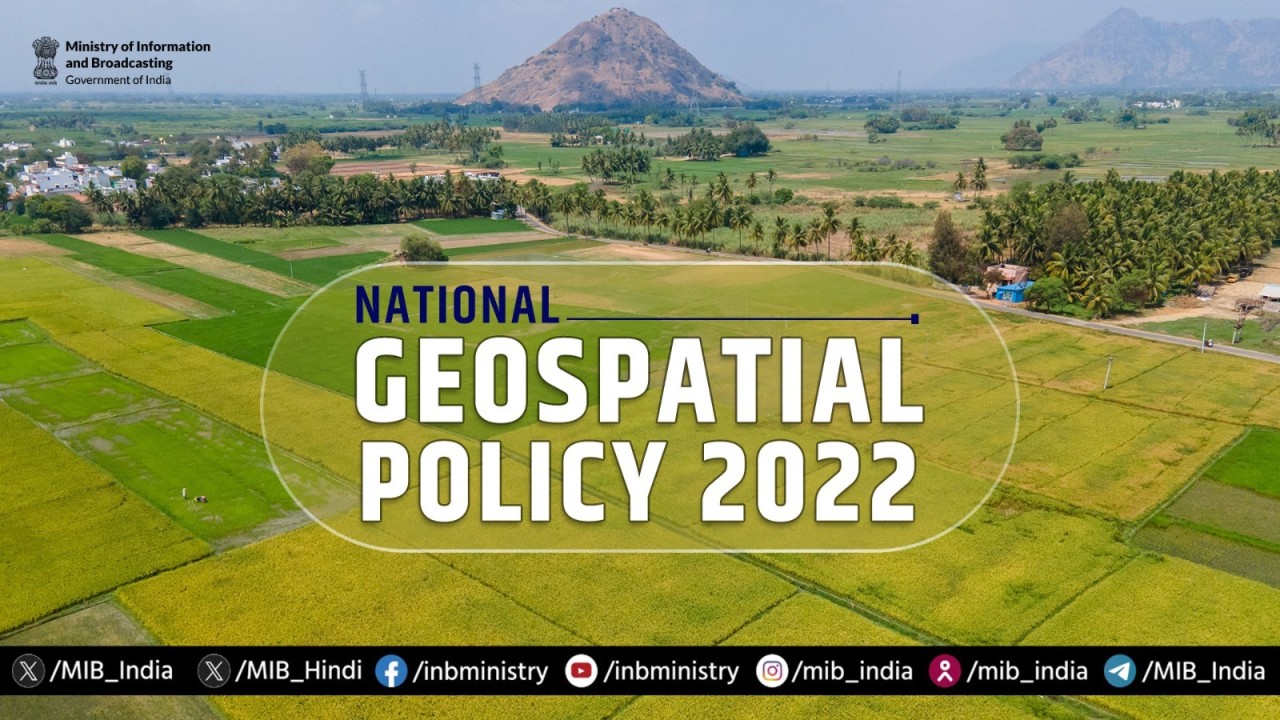 National Geospatial Policy 2022 National Geospatial Policy 2022