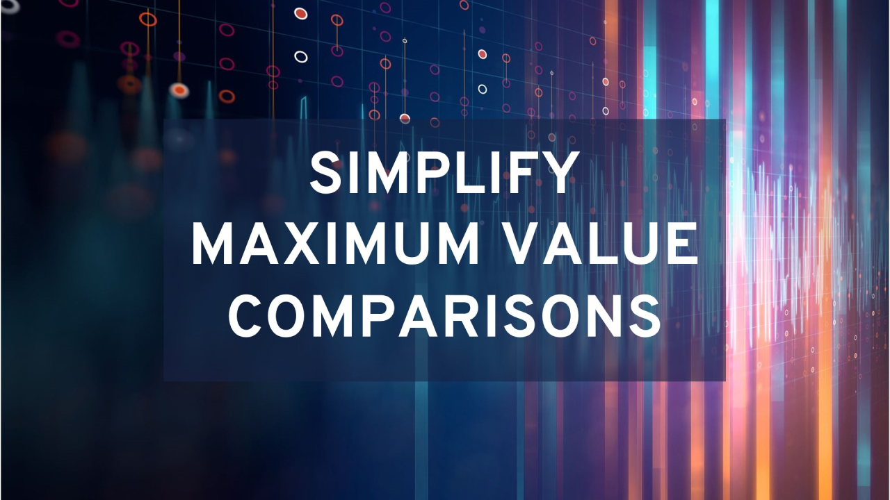 Unleashing the Power of the GREATEST Operator in SQL: Simplifying ... Unleashing the Power of the GREATEST Operator in SQL: Simplifying ...