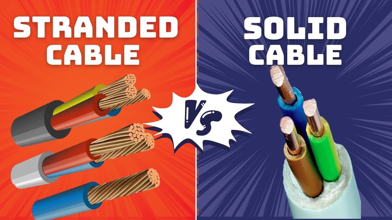 Stranded vs. Solid Wire Cables: Why does it matter? Stranded vs. Solid Wire Cables: Why does it matter?