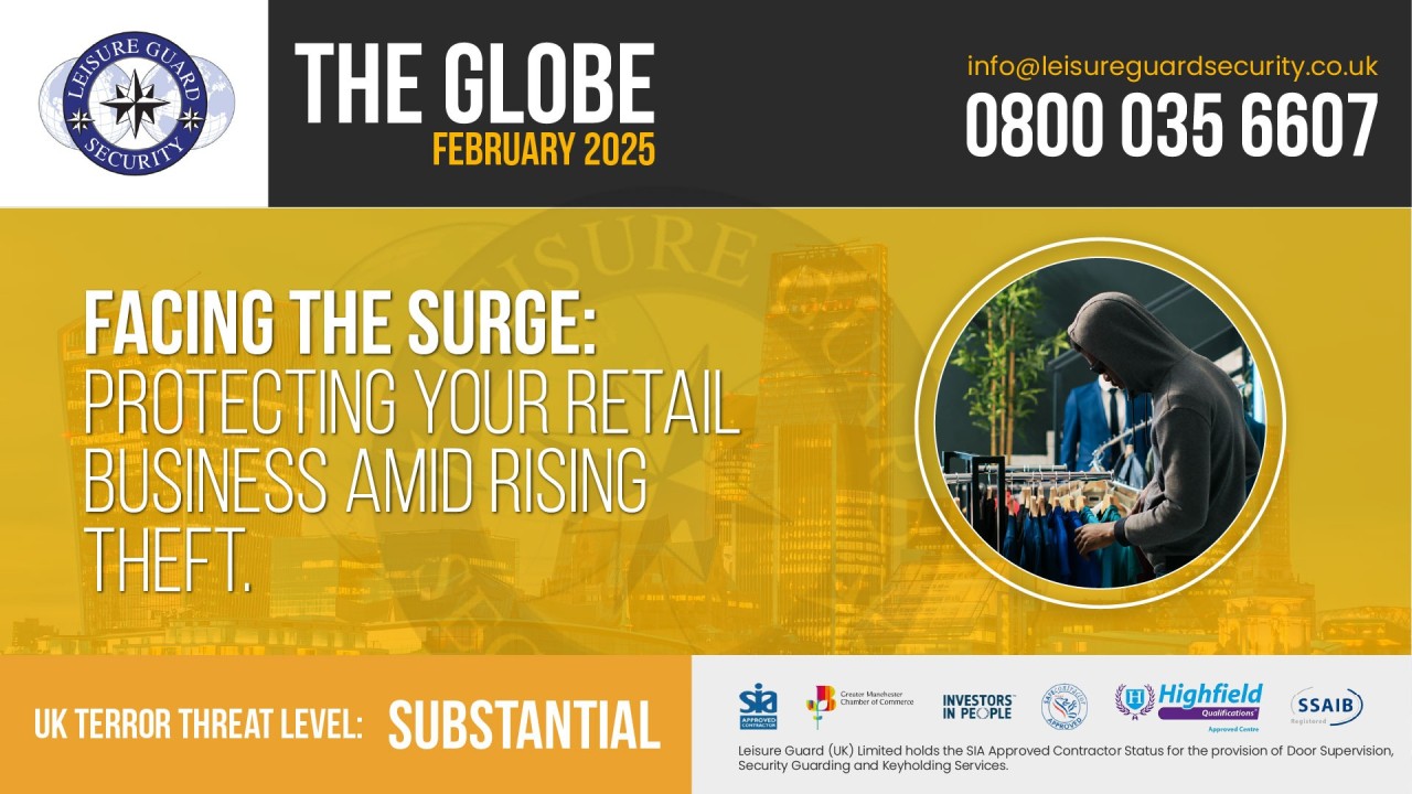 PROTECTING YOUR RETAIL BUSINESS AMID RISING THEFT. PROTECTING YOUR RETAIL BUSINESS AMID RISING THEFT.