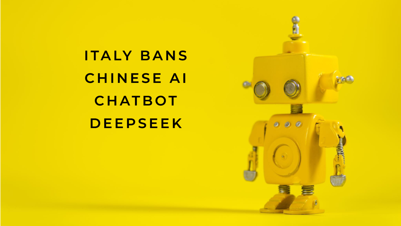 🚨 Italy Bans Chinese AI Chatbot DeepSeek: A GDPR Showdown with Global ... 🚨 Italy Bans Chinese AI Chatbot DeepSeek: A GDPR Showdown with Global ...