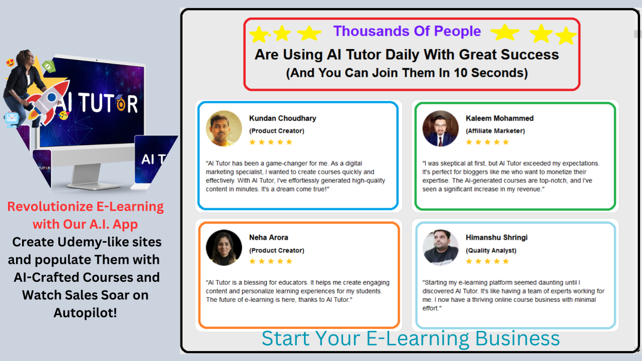 AI Tutor. Review - Revolutionizing Education with AI-Driven Learning AI Tutor. Review - Revolutionizing Education with AI-Driven Learning