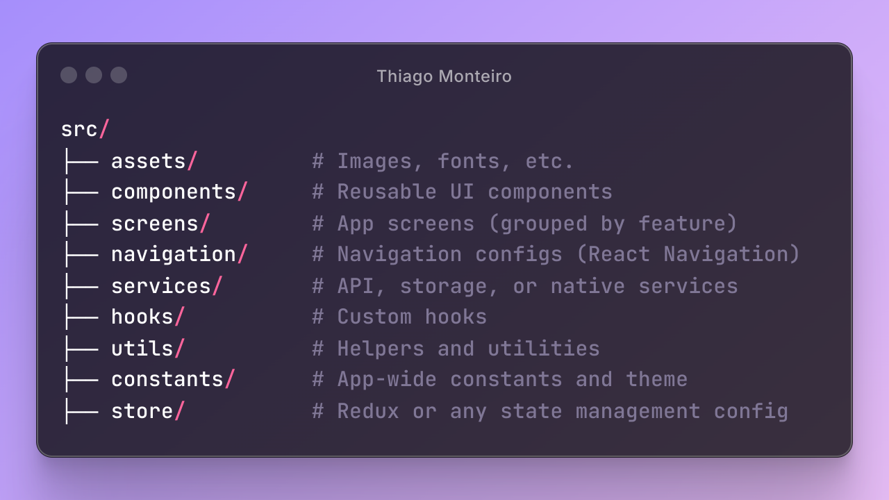 📦 Organizing Your React Native Project: Why Package Structure Matters 📦 Organizing Your React Native Project: Why Package Structure Matters