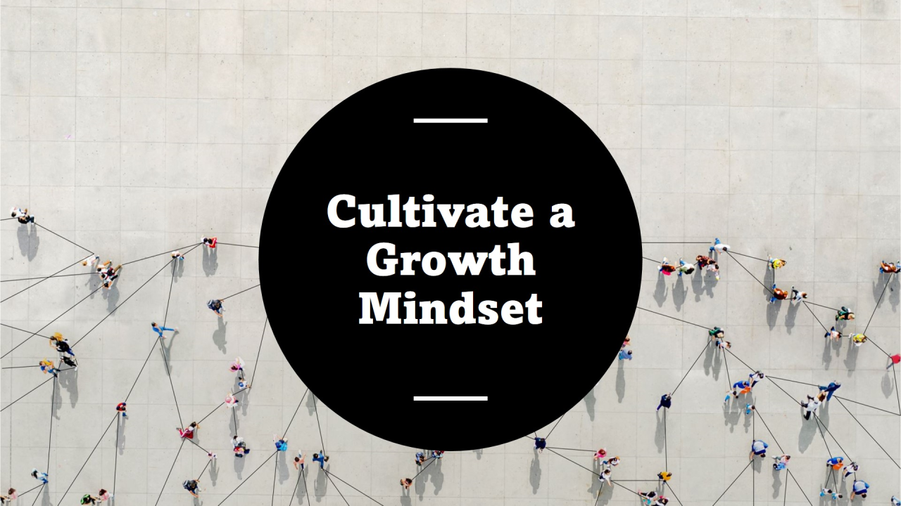 Level Up Your Leadership: Cultivating a Growth Mindset Level Up Your Leadership: Cultivating a Growth Mindset