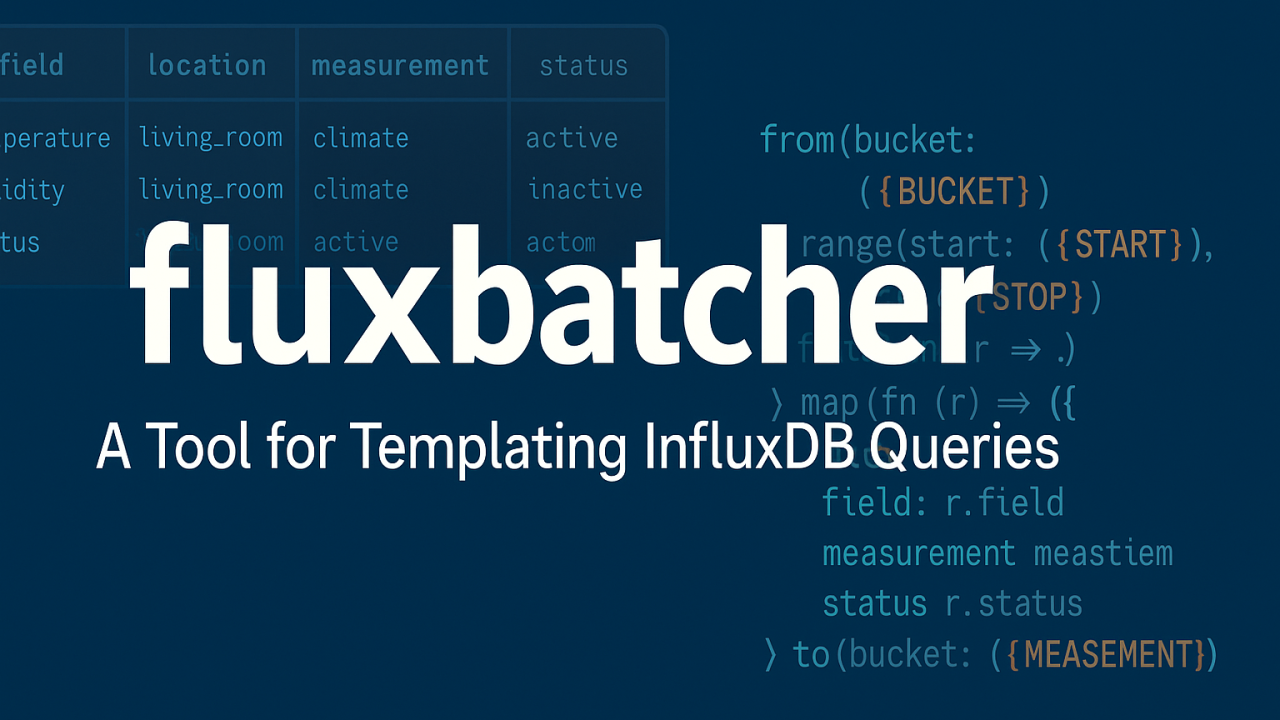 Migrating Home Assistant Data in InfluxDB without Losing Your Mind Migrating Home Assistant Data in InfluxDB without Losing Your Mind
