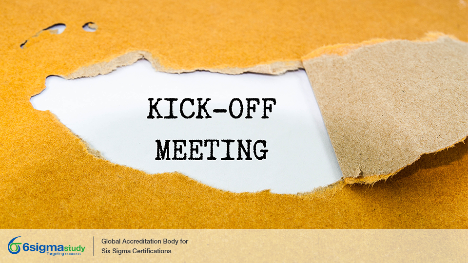 The Key to Successful Kick-off Meetings The Key to Successful Kick-off Meetings