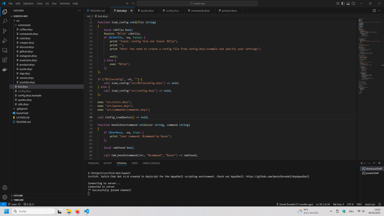 AquaShell: A scripting environment for Windows AquaShell: A scripting environment for Windows